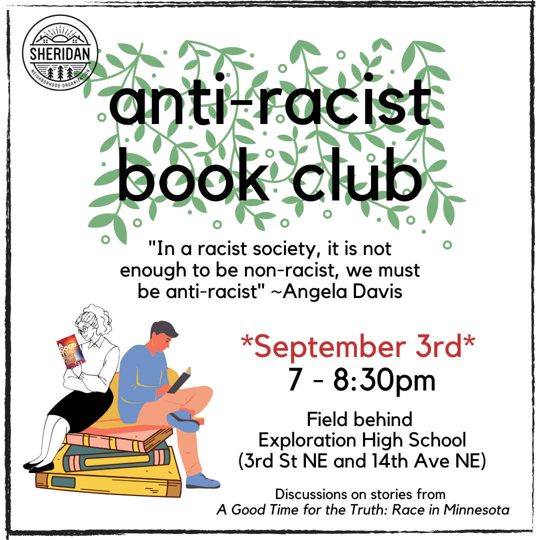 Anti-Racist Book Club — Sheridan Neighborhood Organization