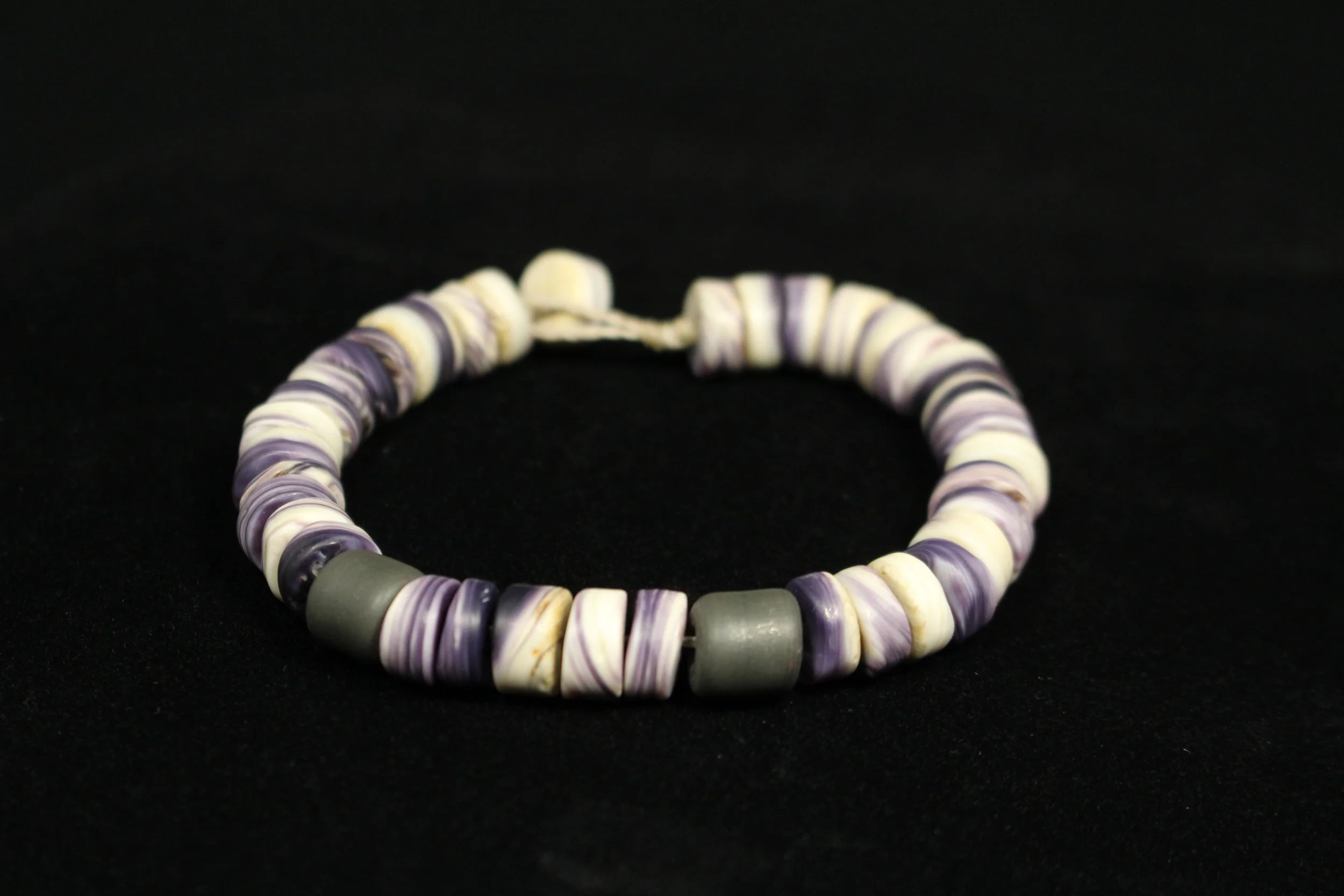 Wampum And Green Turquoise Bracelet — Laura Artru Designs, 44% OFF