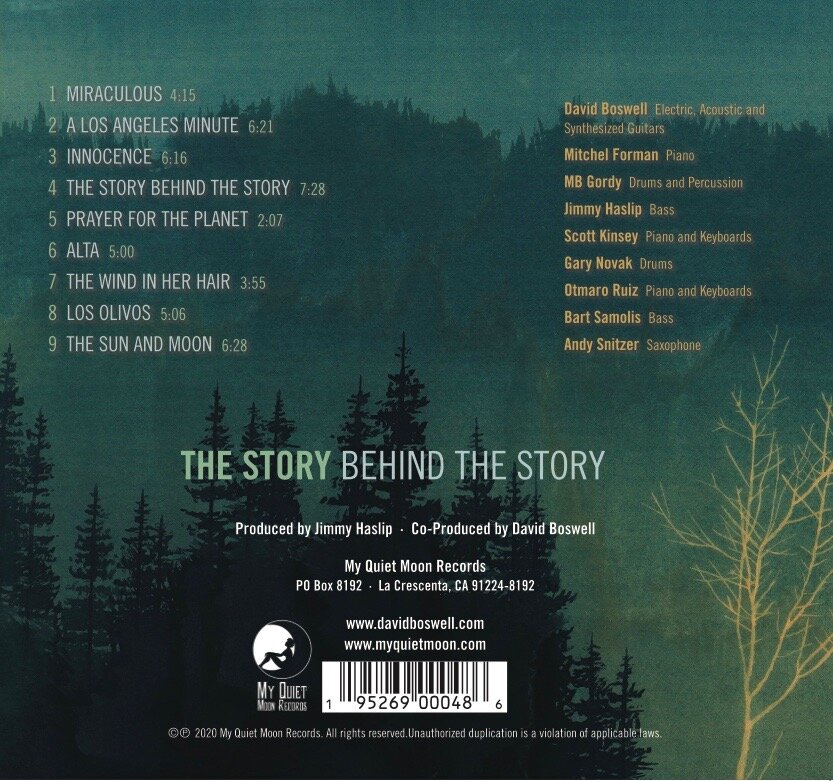 The Story Behind the Story CD — David Boswell
