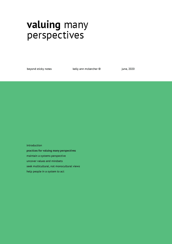 Mindsets for Co-design — Beyond Sticky Notes