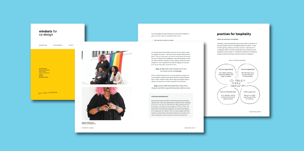 Mindsets for Co-design — Beyond Sticky Notes