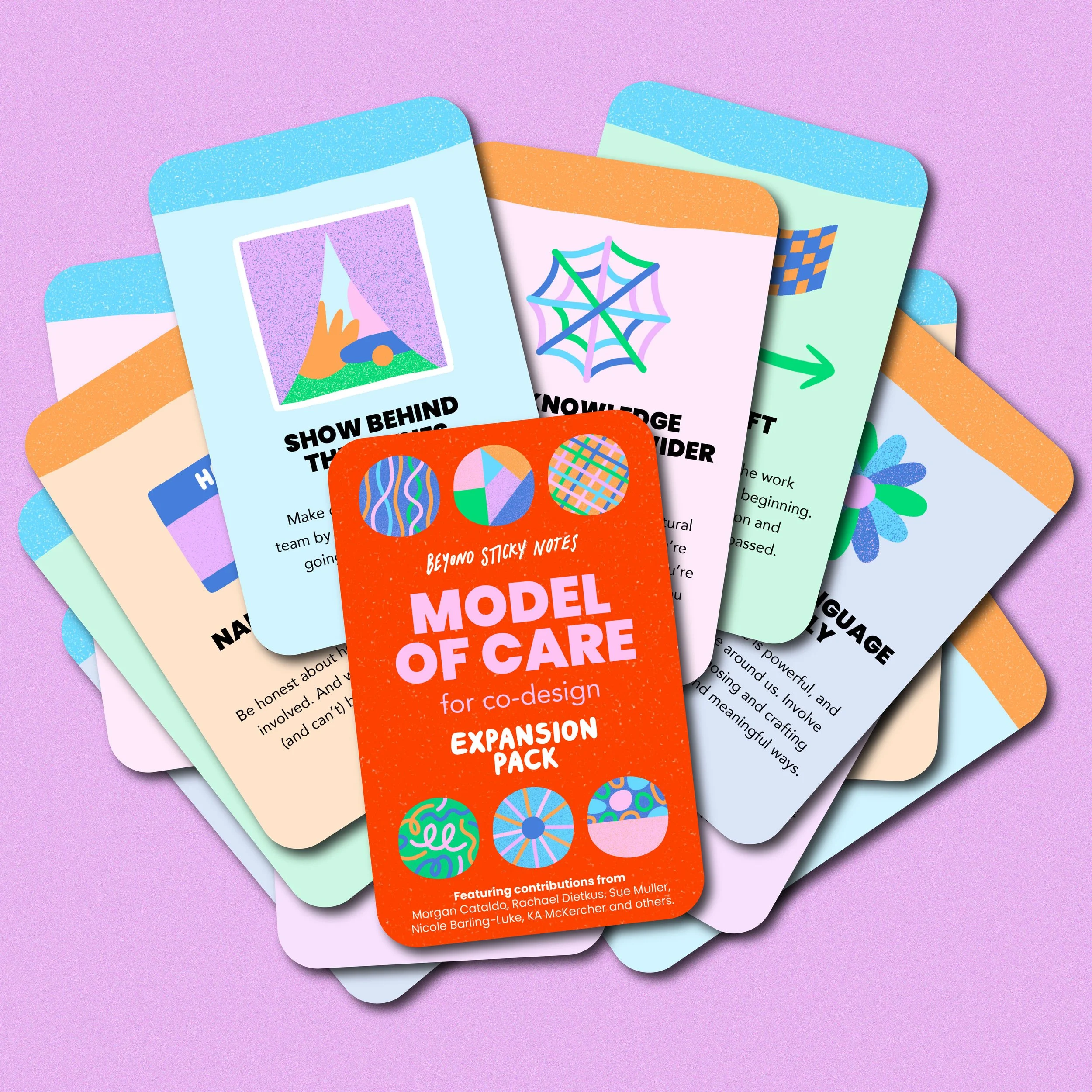 Model of Care for Co-design Expansion Pack — Beyond Sticky Notes