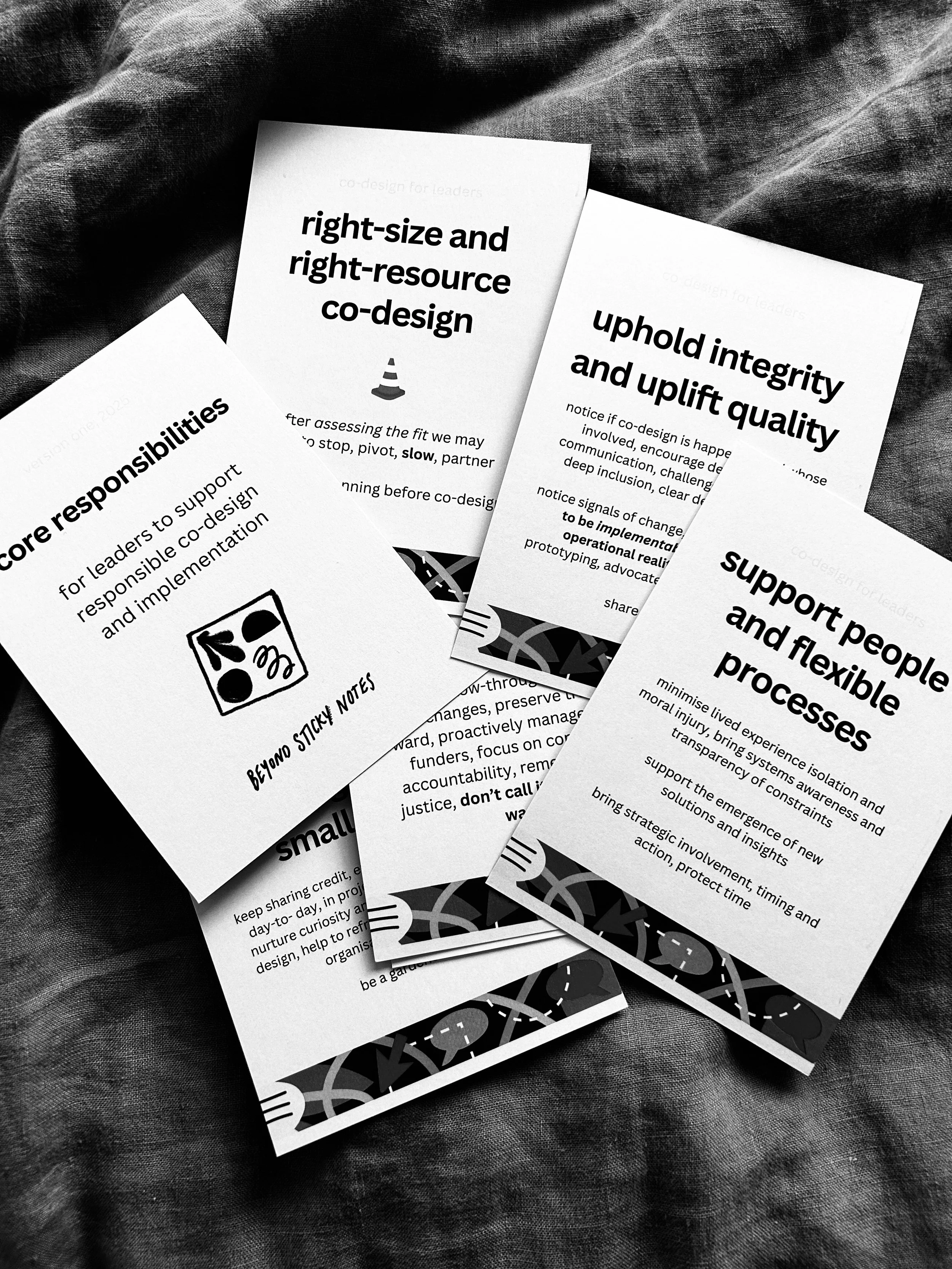 Co-design facilitation and training services — Beyond Sticky Notes