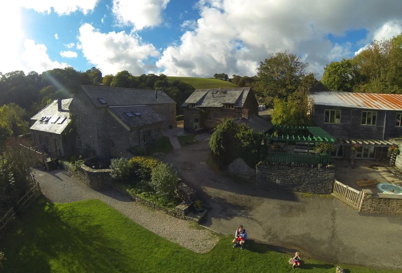 Autumn at Flear, from the air! — Family-friendly Luxury Holiday ...