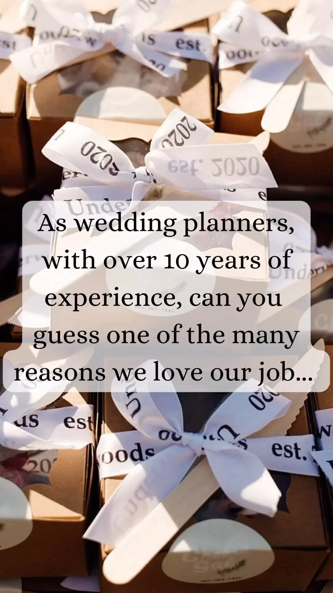 Testimonials — TLC Events