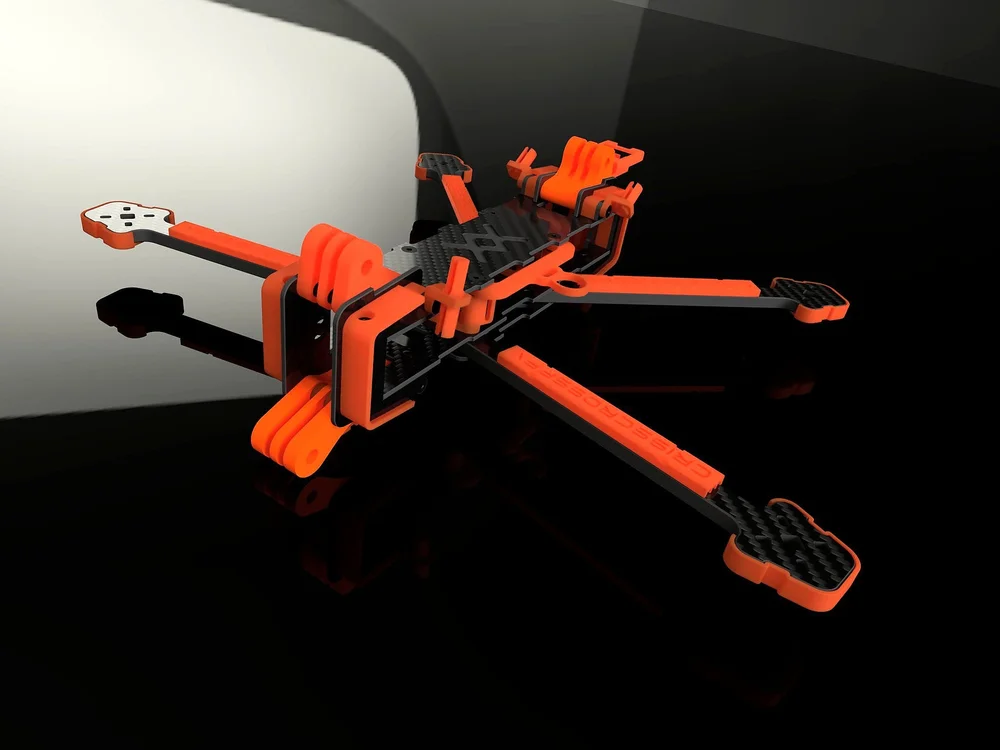 Folding Quadcopter Frame