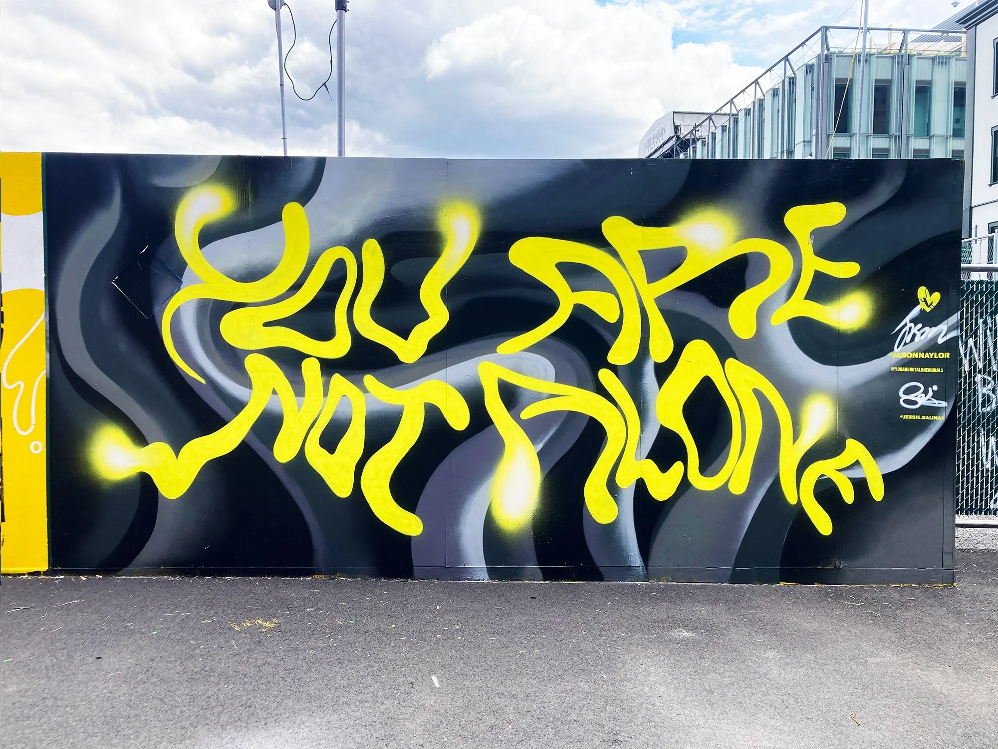 The Seaport NYC 2023 — You Are Not Alone Murals