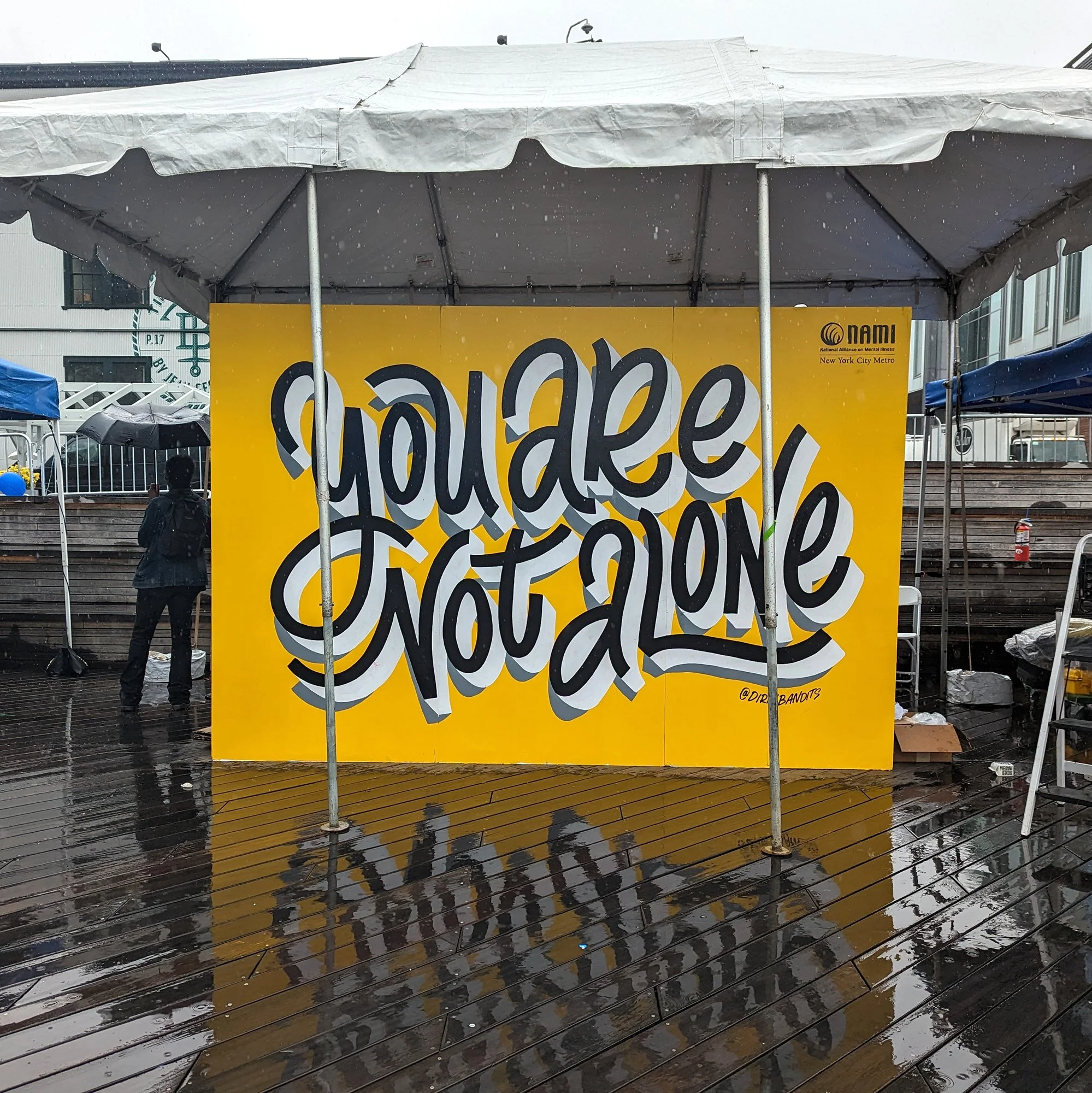 Public Art Projects | Murals for Mental Health — You Are Not Alone Murals