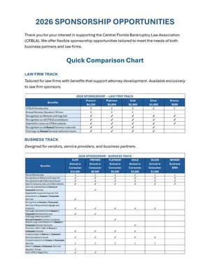 2026 Comparison Charts — Central Florida Bankruptcy Law Assoc.