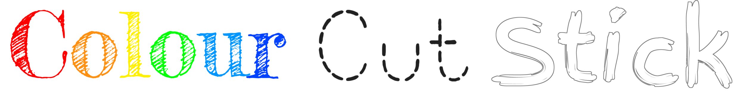 Colour Cut Stick - FREE Colouring Activities