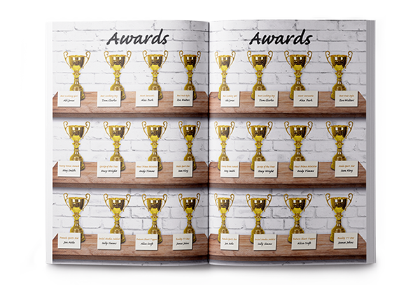 Your awards — School Yearbooks