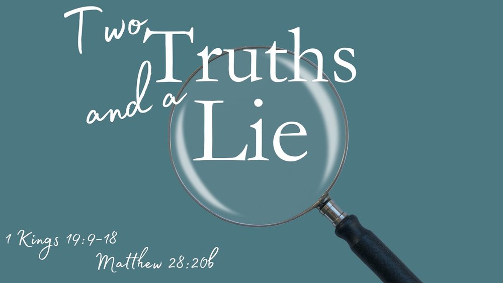 Two Truths and a Lie — SRBC Two Truths and a Lie — SRBC