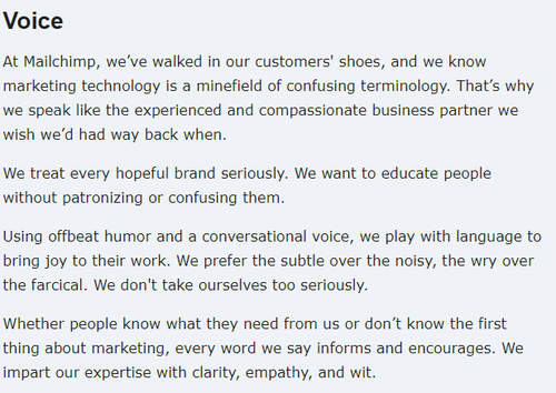 A guide to tone of voice guidelines | Lumen & Fox | Blog