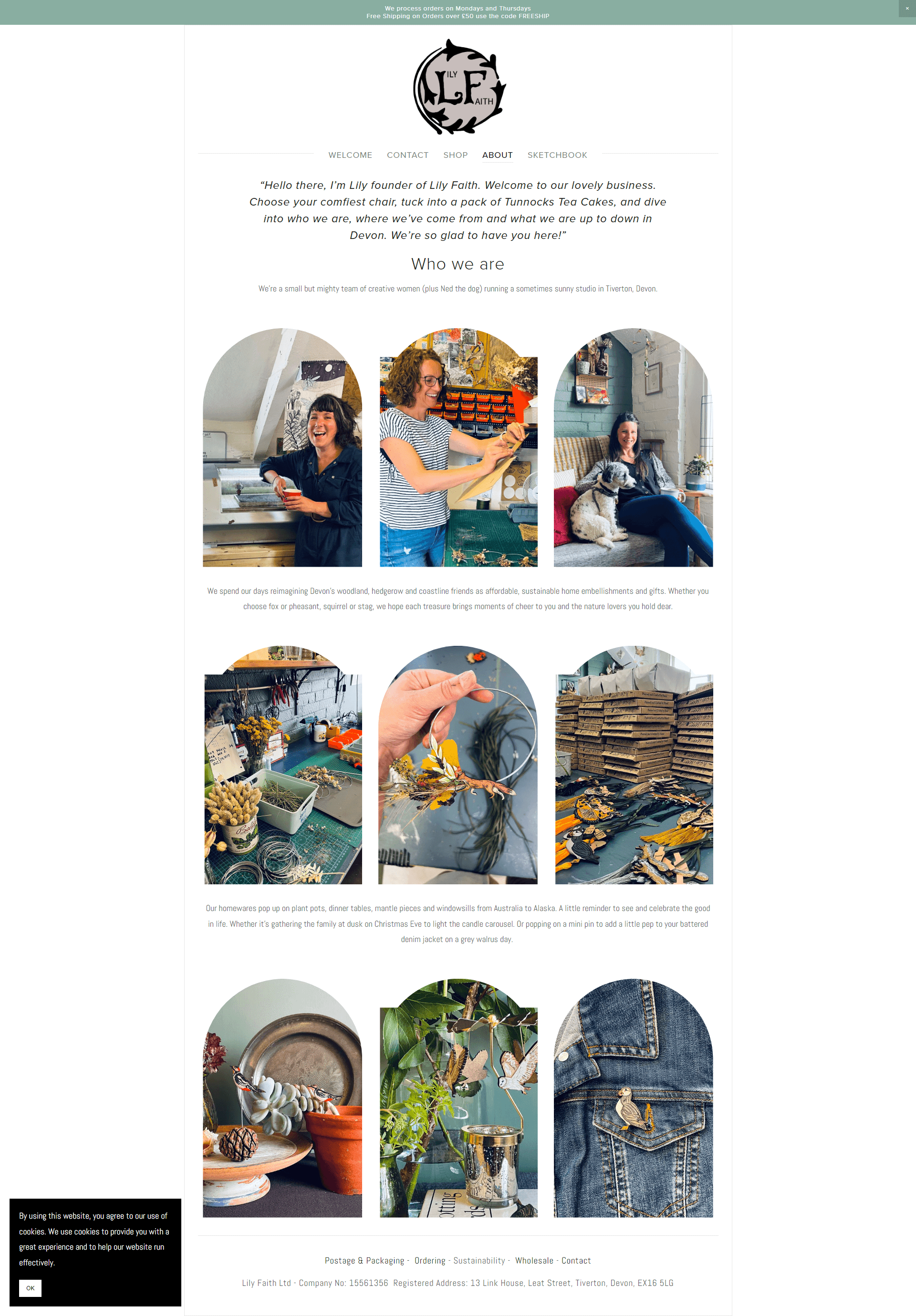 Brand identity for an artist's studio | Lumen & Fox | Blog