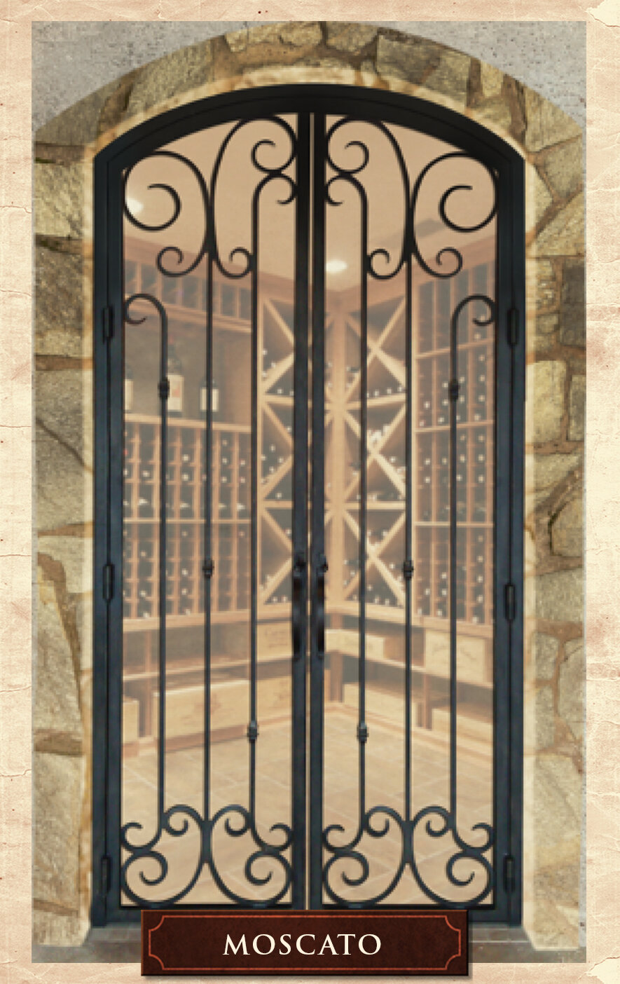 Wine Cellars — SAN MARCOS IRON DOORS custom iron doors