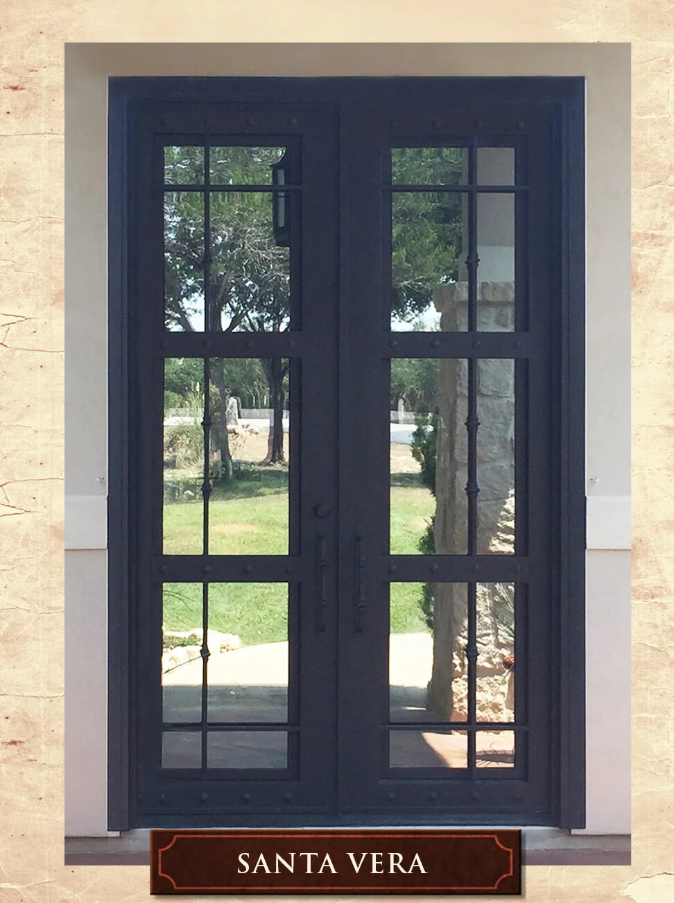 Transitional Doors — SAN MARCOS IRON DOORS custom iron doors