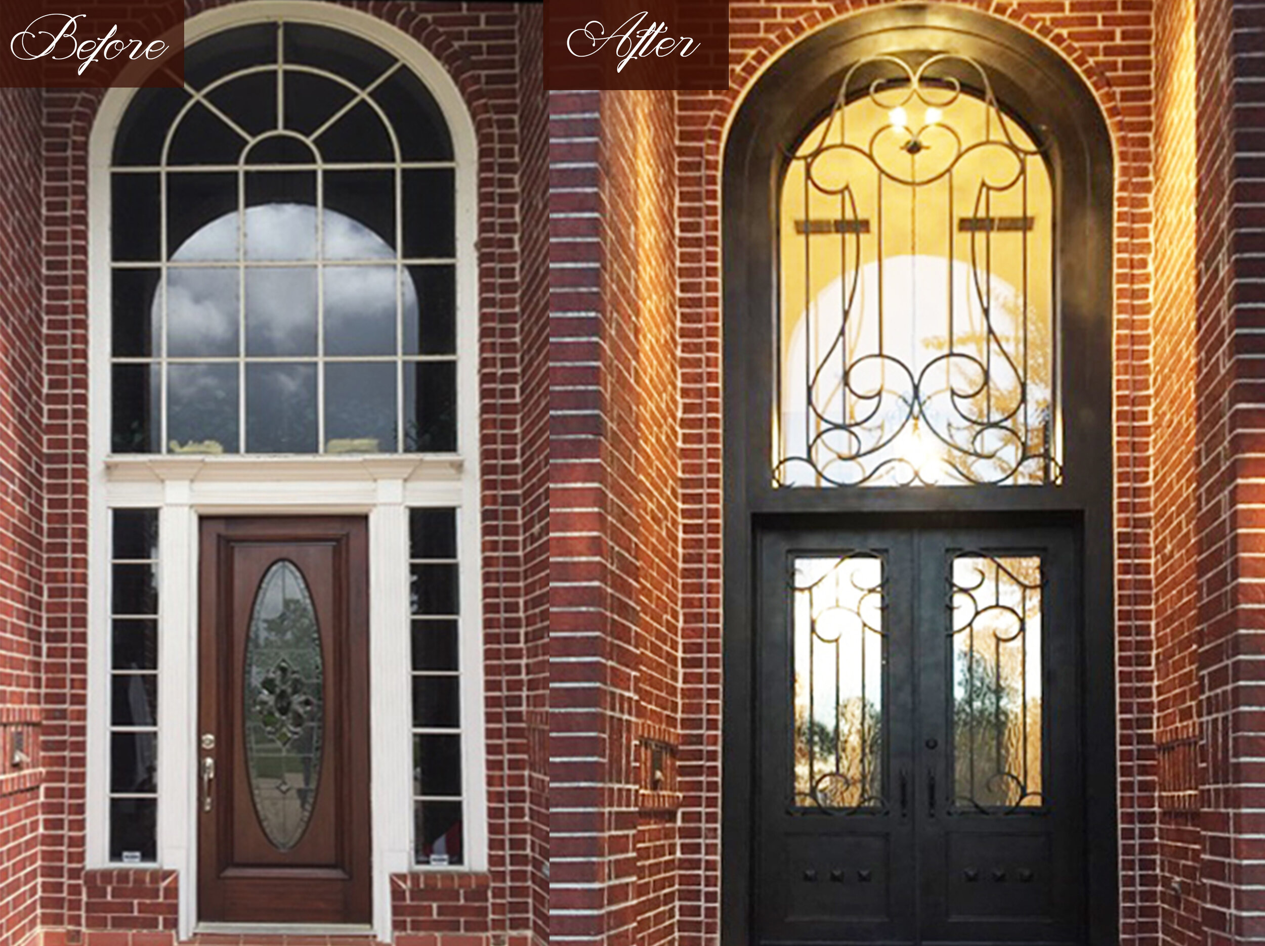 Before and After — SAN MARCOS IRON DOORS