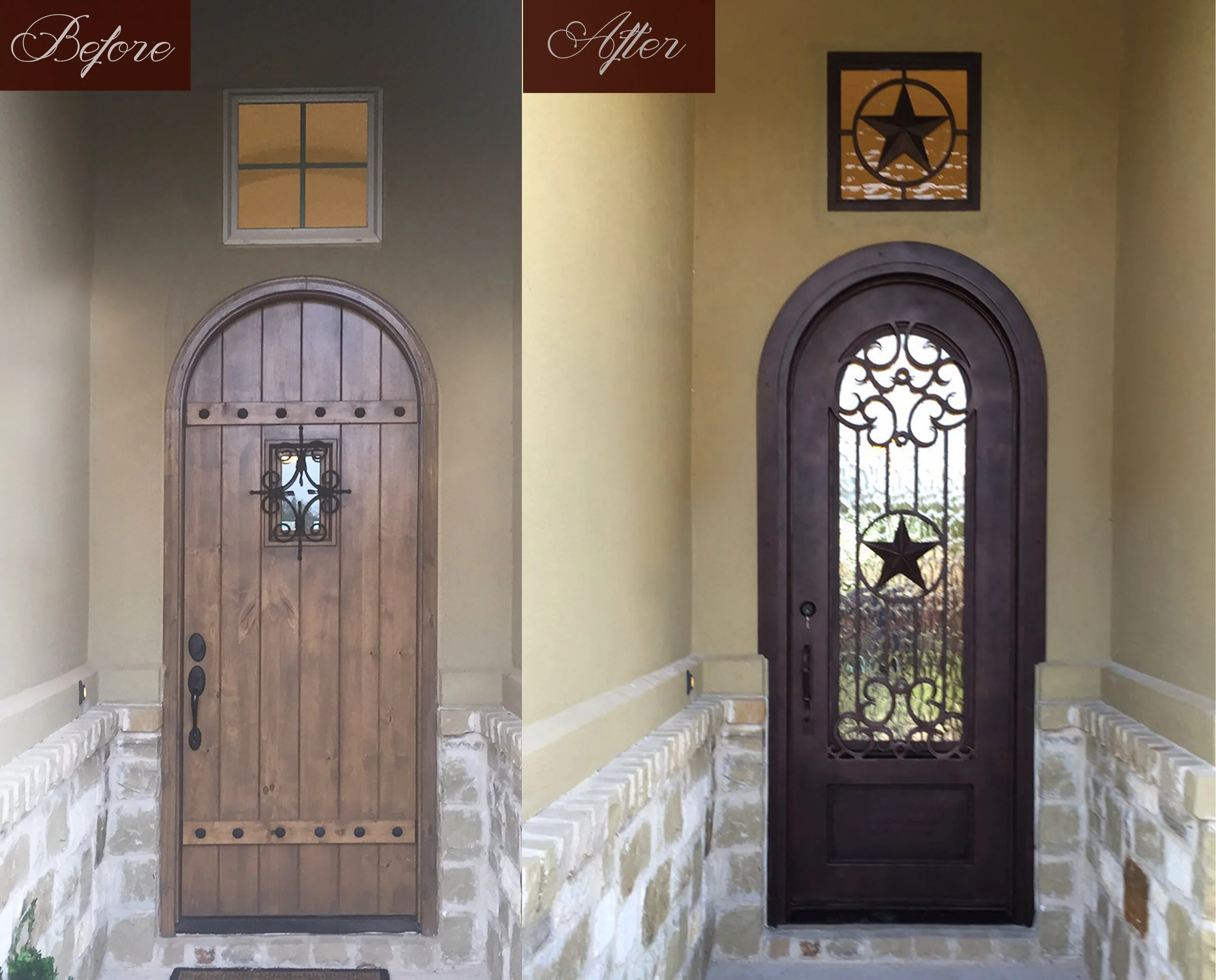 Before and After — SAN MARCOS IRON DOORS