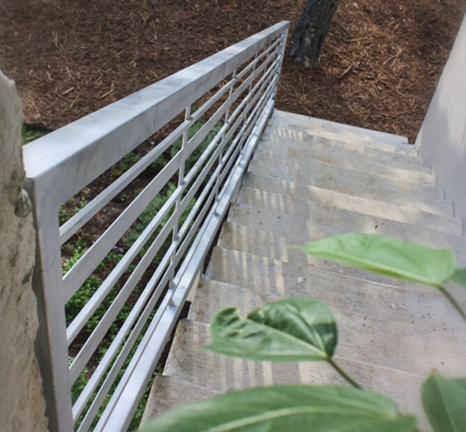 Exterior Rails — SAN MARCOS IRON DOORS custom iron doors