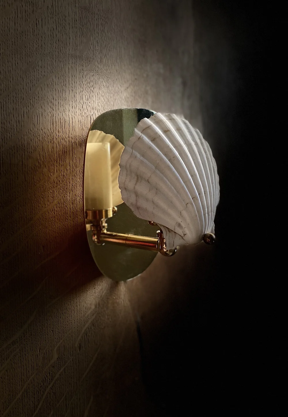 Shell Lights, Sconces, candles, scallop, scallop shell, and oyster ...