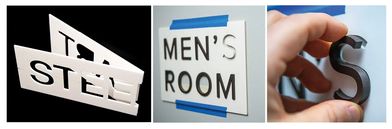 Mounting Options for Architectural Signs by Steel Art — Steel Art Company