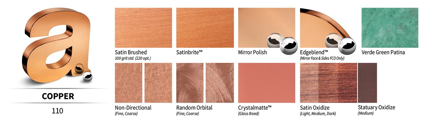 Metal Finishes — Steel Art Company