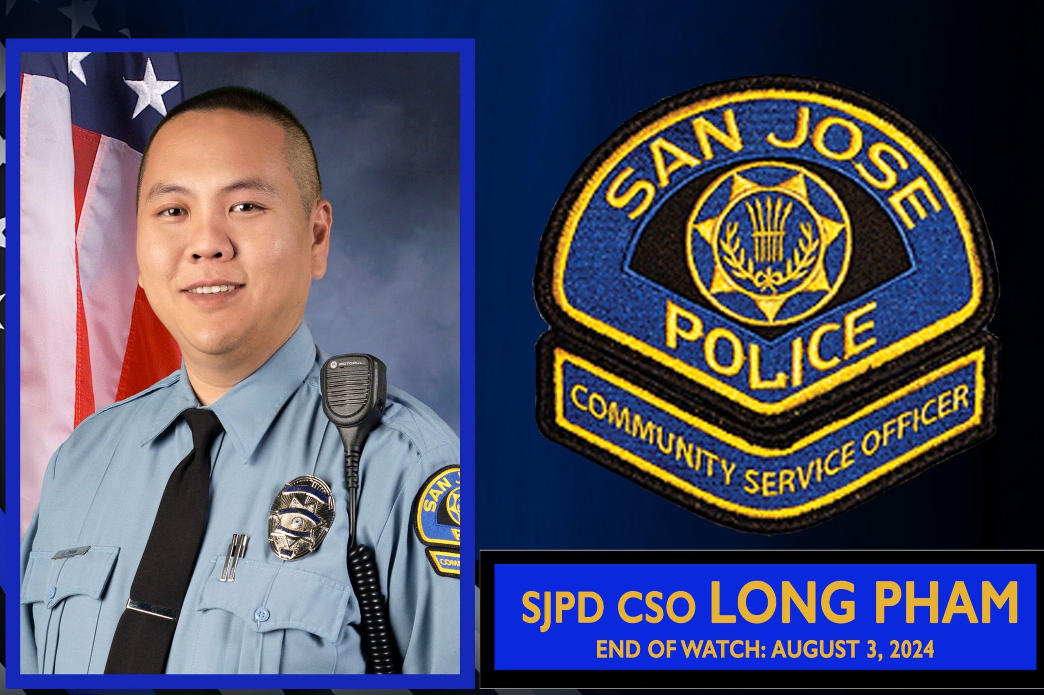 Vigil for SJPD CSO Long Pham, 8.22, 7:30pm — OPPORTUNITY NOW