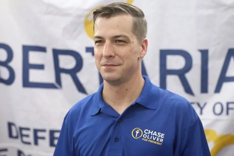 Opp Now exclusive: Libertarian presidential candidate Chase Oliver ...