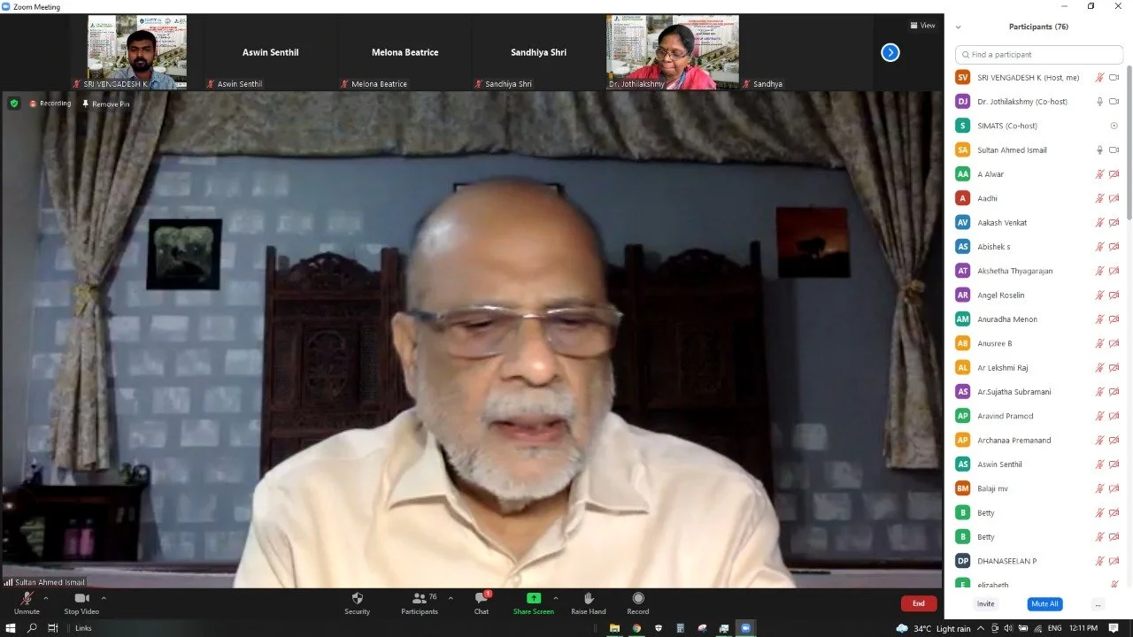 Research — Architecture & Design @ Saveetha