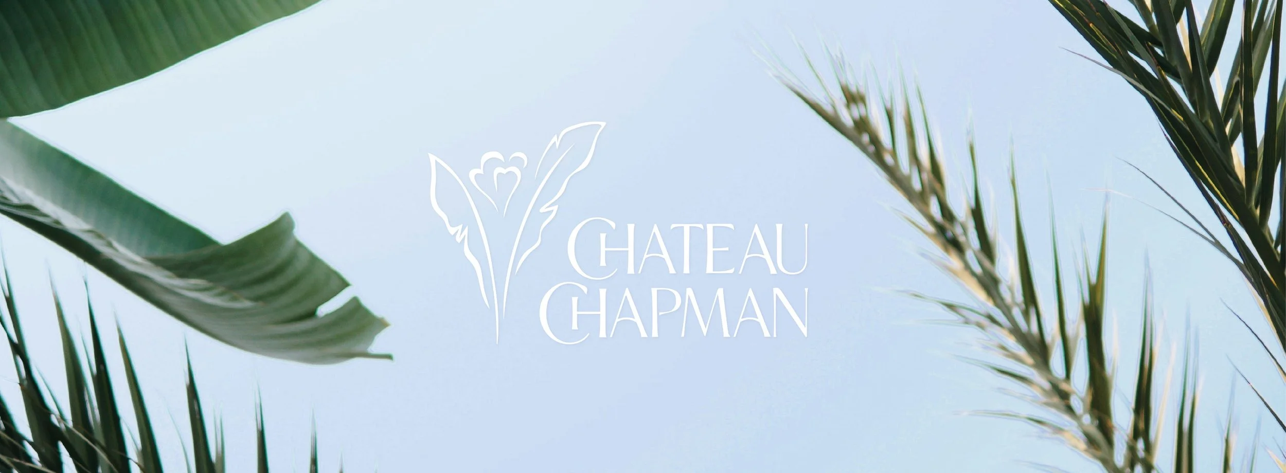 Chateau Chapman Logo + Brand Design — Aubrie Rice Design