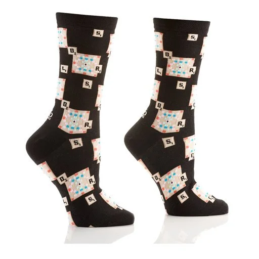 Scrabble Socks | Women's — SOCK FOOTAGE