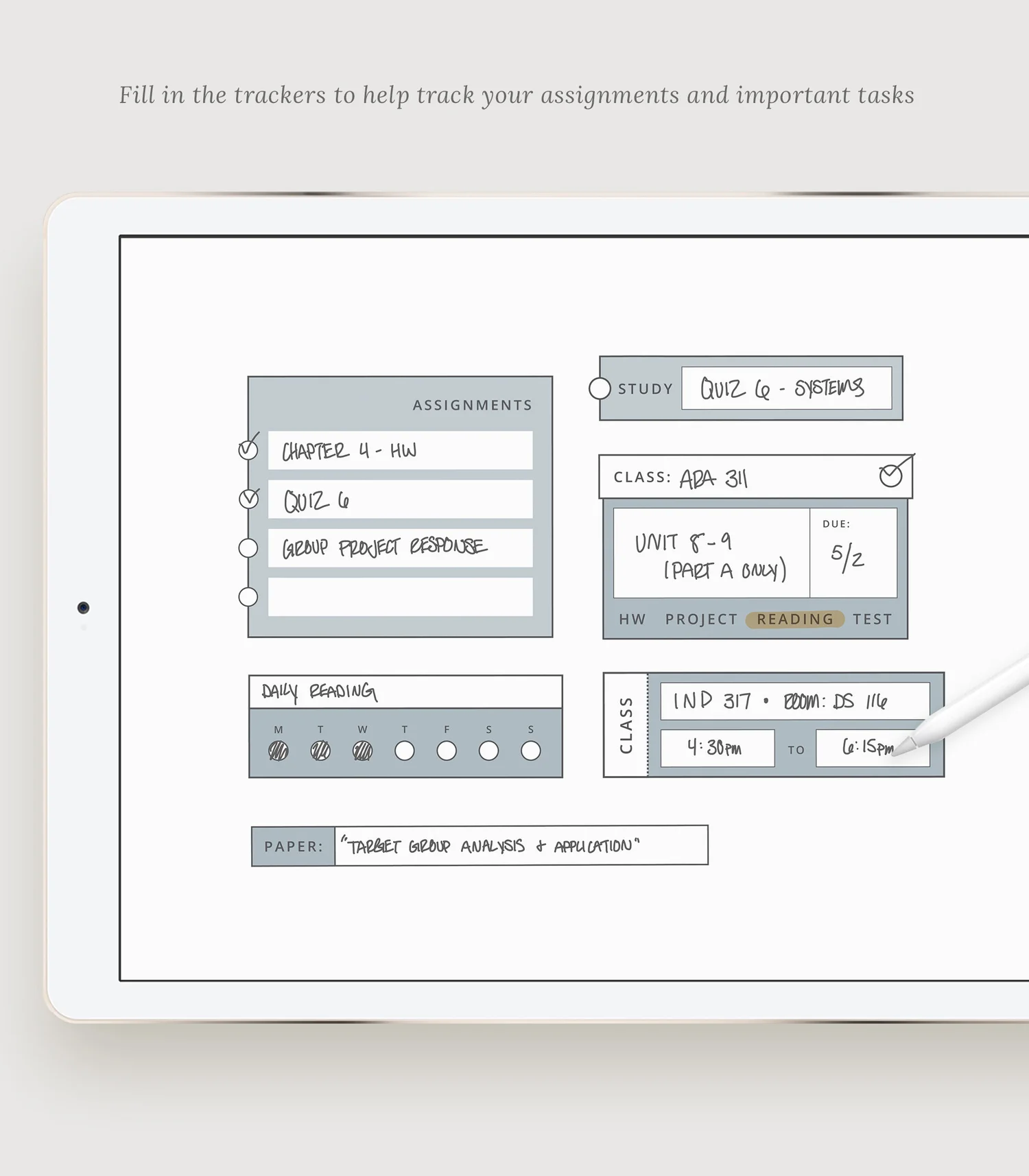 Digital Stickers for Students - GoodNotes Stickers — Dash Planner