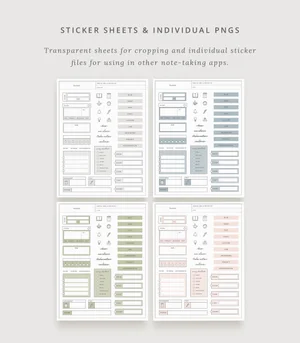 Digital Stickers for Students - GoodNotes Stickers — Dash Planner