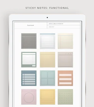 Digital Sticker Bundle for Students — Dash Planner