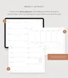 Undated Digital Planner Bundle — Dash Planner
