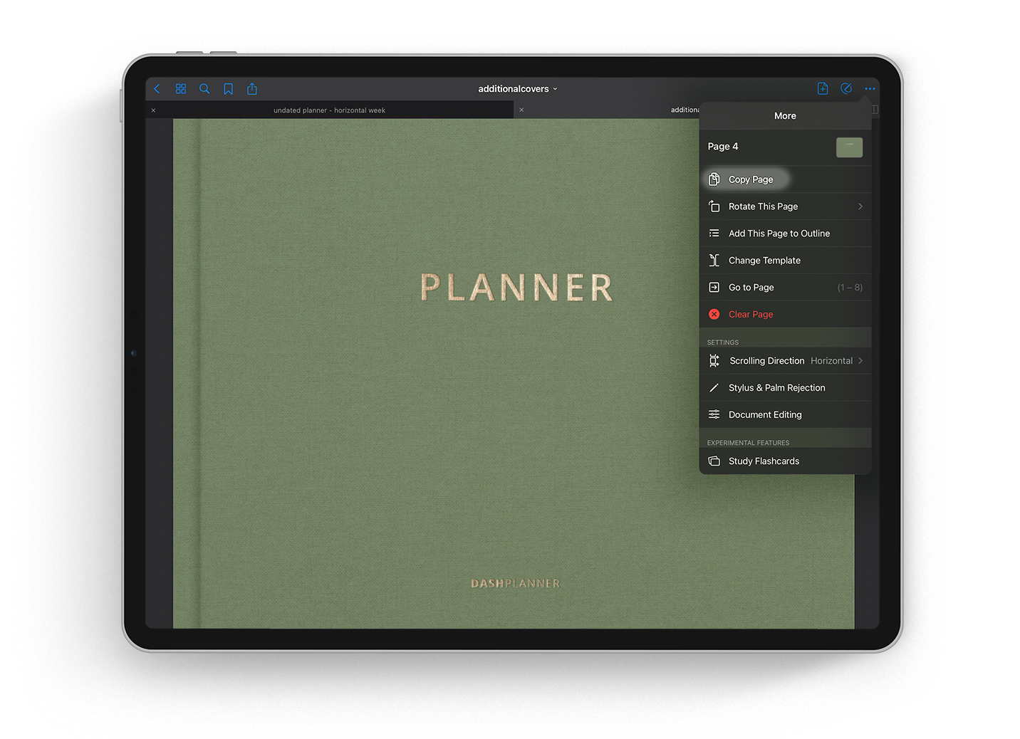 Changing Covers Of Digital Notebooks And Planners Dash Planner Changing Covers Of Digital Notebooks And Planners Dash Planner
