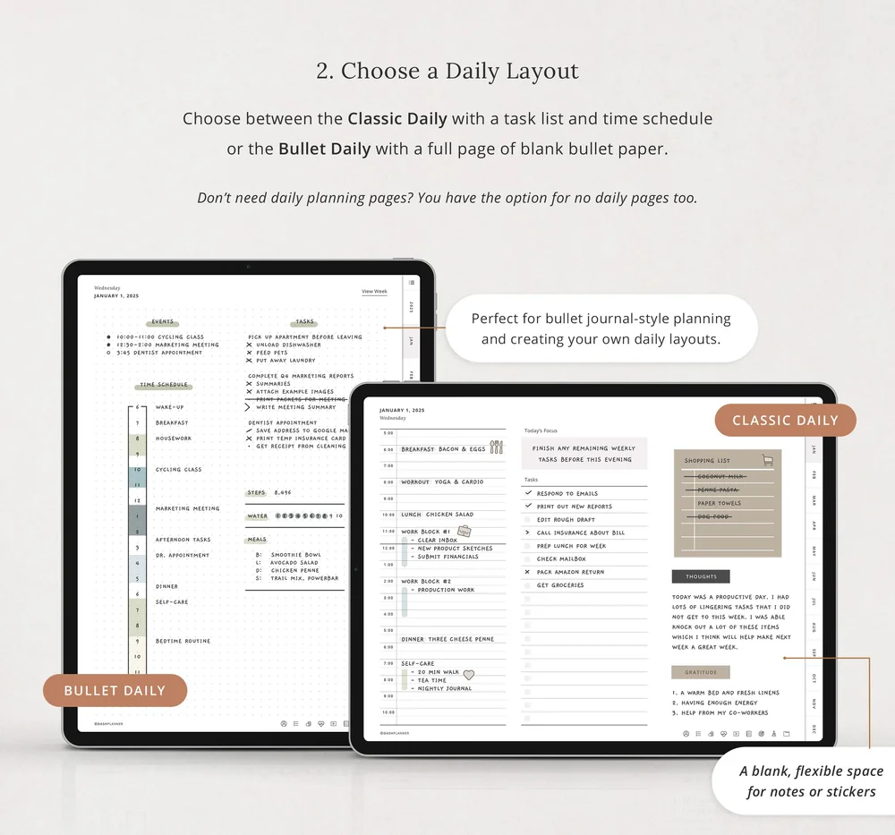 2025 Digital Planner - Dash Planner for iPad and Tablets — Dash Planner