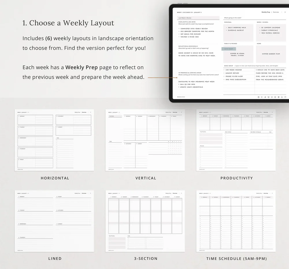 2025 Digital Planner - Dash Planner for iPad and Tablets — Dash Planner