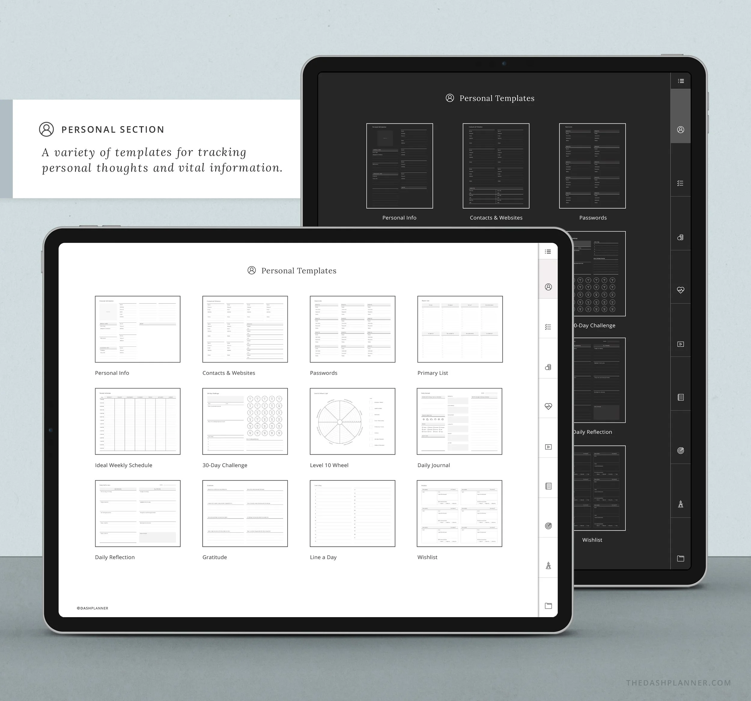 Life Organizer - Digital Planner — Dash Planner