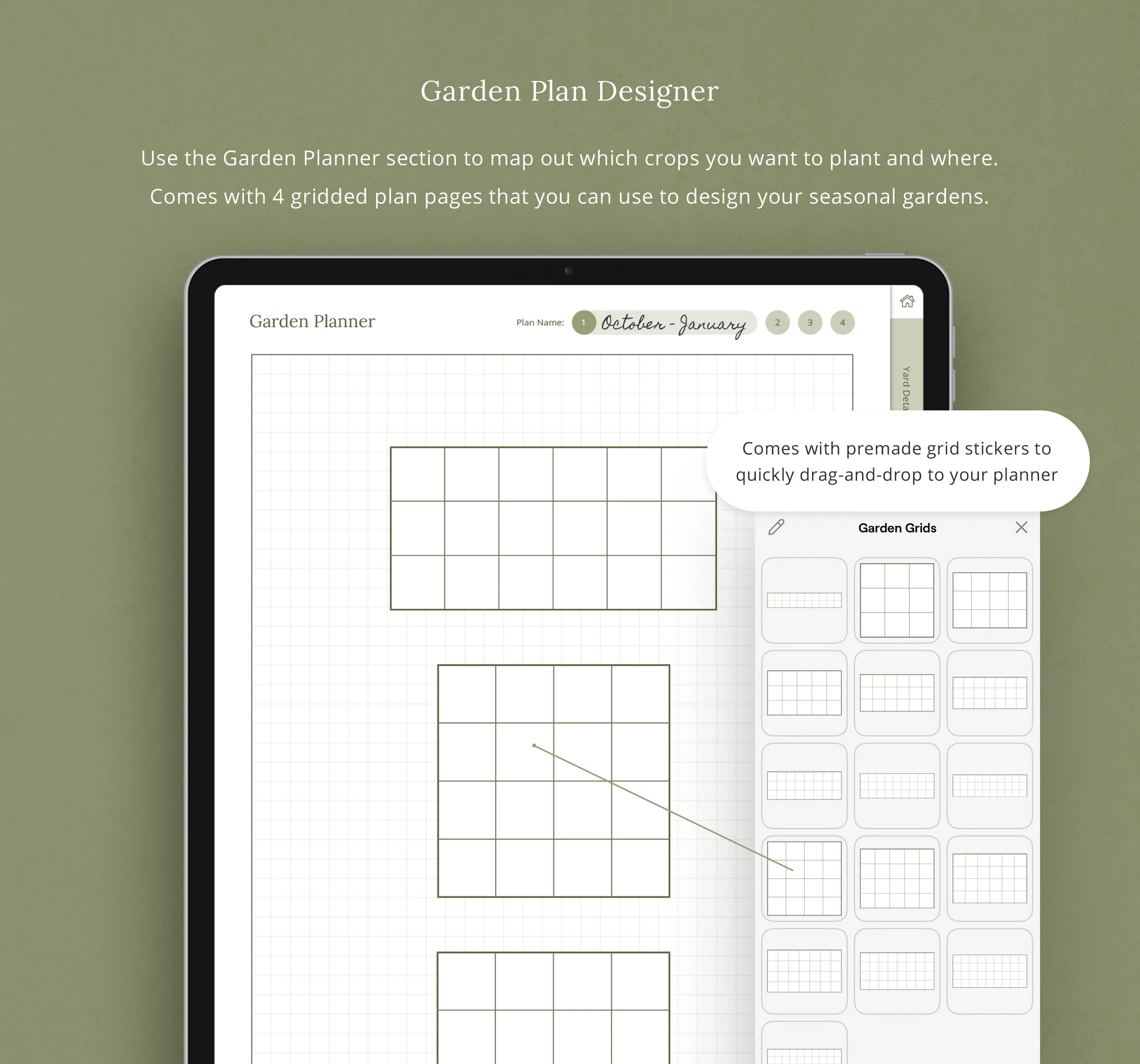 Digital Garden Planner | iPad Gardening Journal & Plant Tracker ...