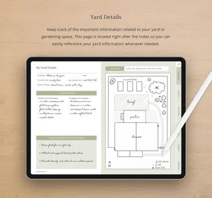 Digital Garden Planner | iPad Gardening Journal & Plant Tracker ...