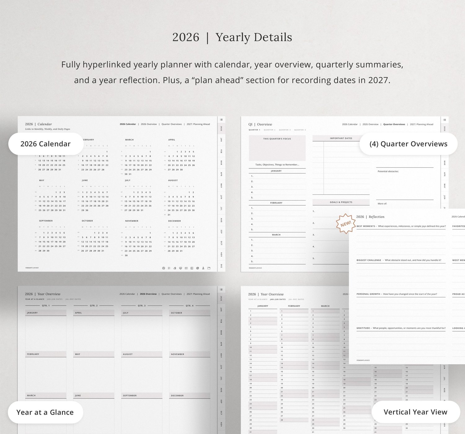 2026 Digital Planner with iOS Shortcuts | Dash Planner — Dash Planner
