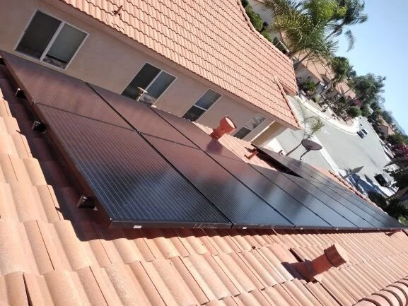 Solar shingles and solar panels pictures — BVI Solar