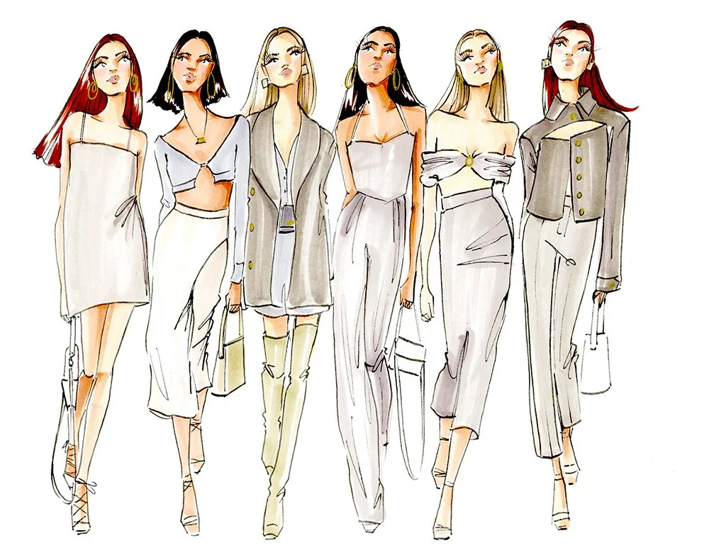Fall Fashion Sketches