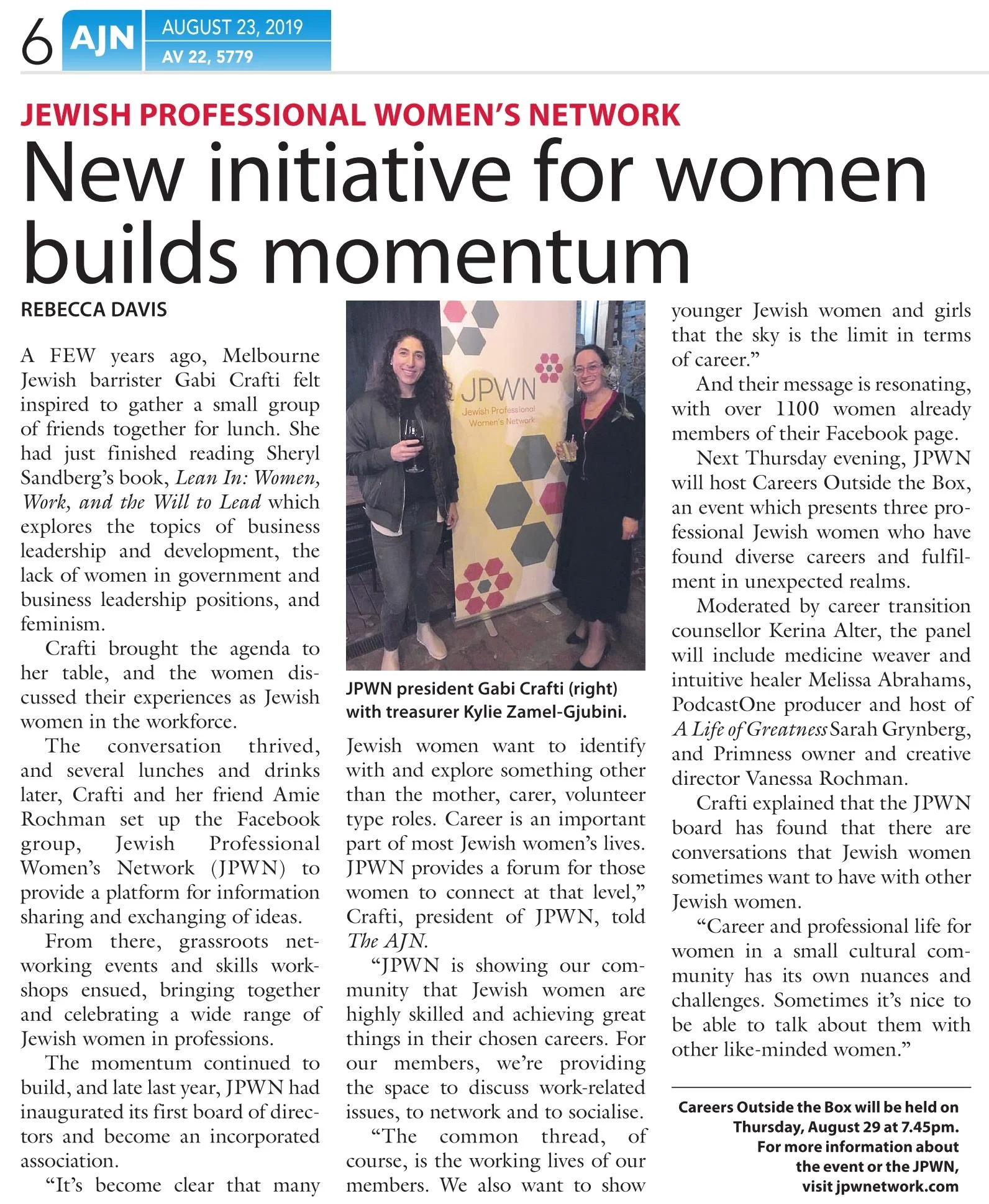 Jewish Professional Women's Network