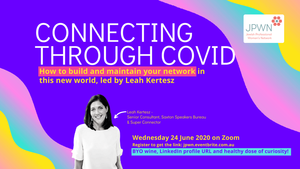 Events — Jewish Professional Women's Network