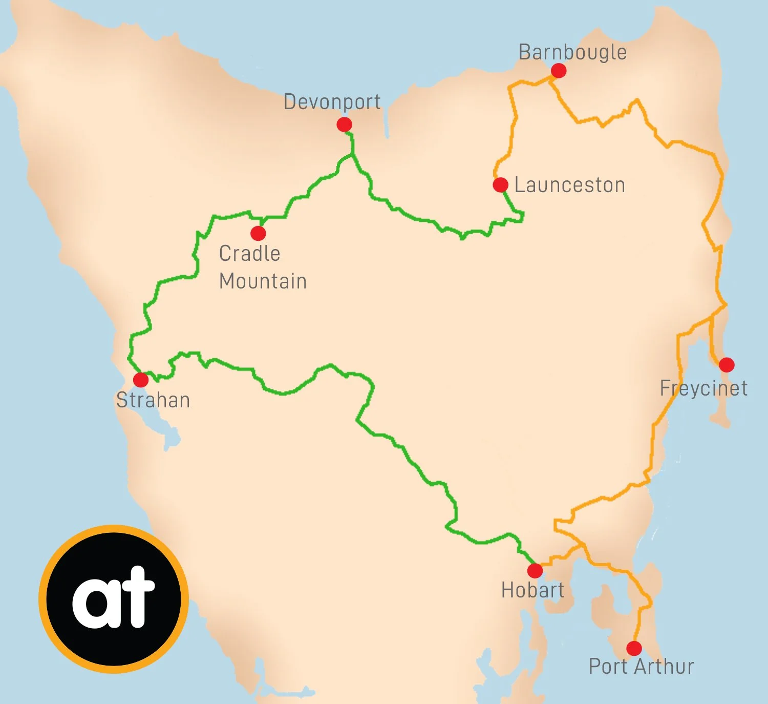 Tasmania Cycle Tour — AllTrails Bicycle Tours