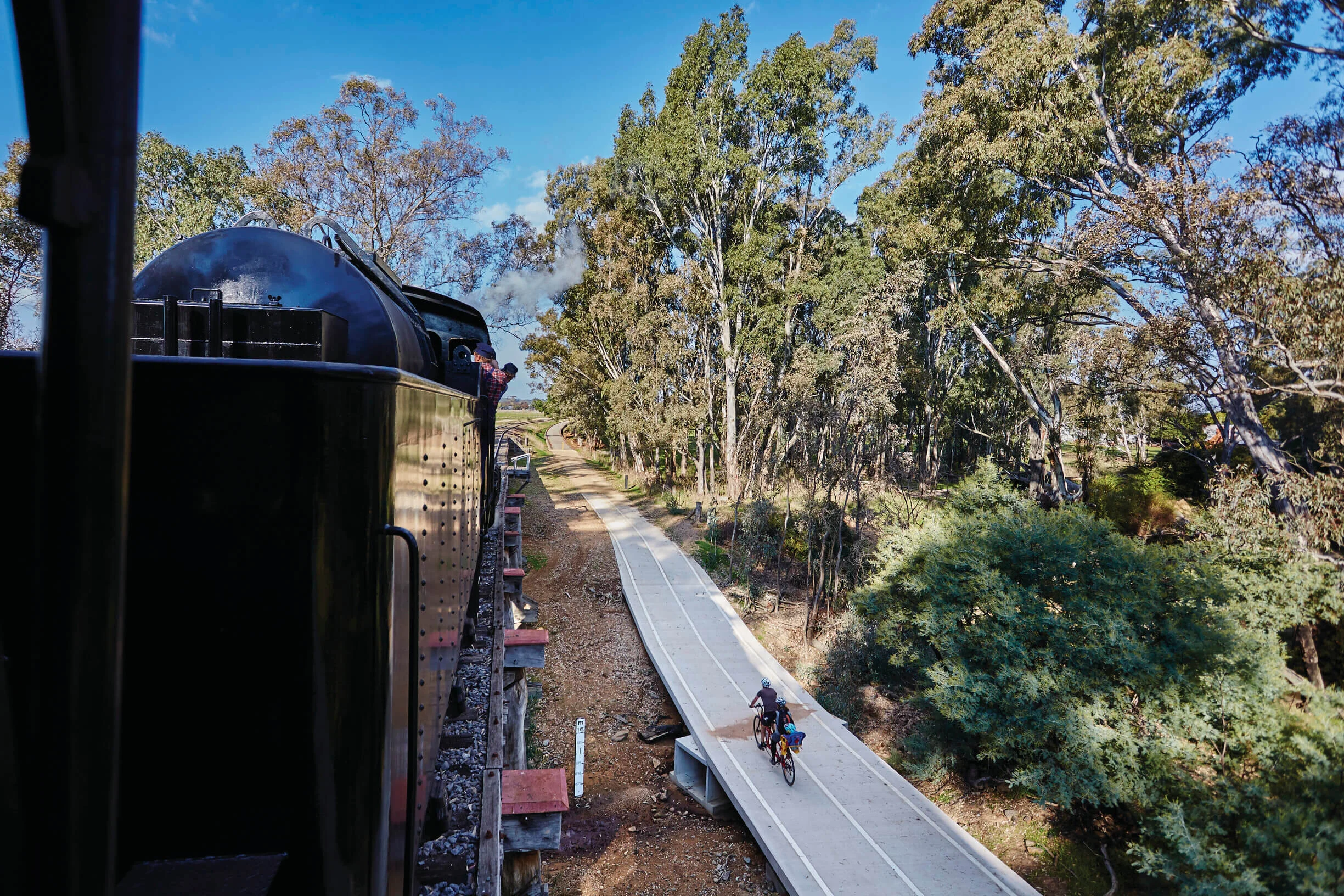 Fully supported rail trail cycle tour along 6 of the best Victorian ...