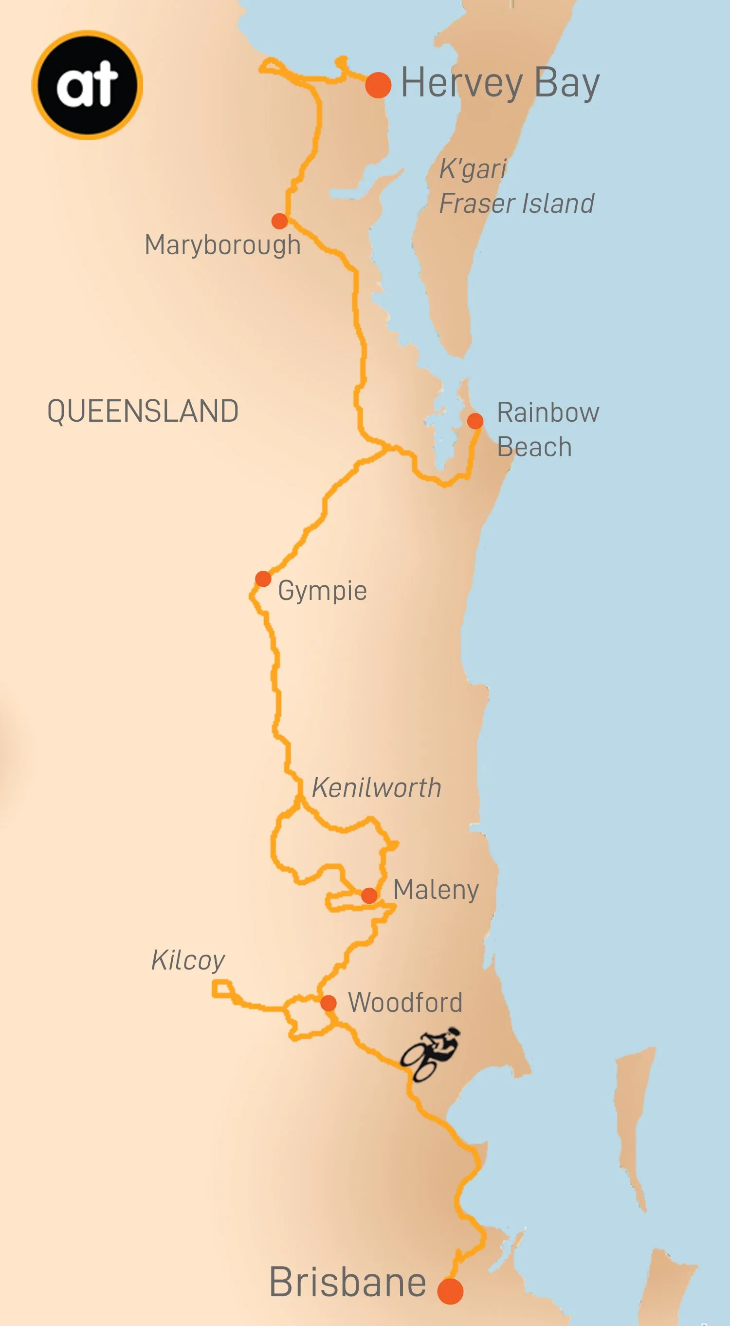 Cycling tour in Southeast Queensland — AllTrails Bicycle Tours