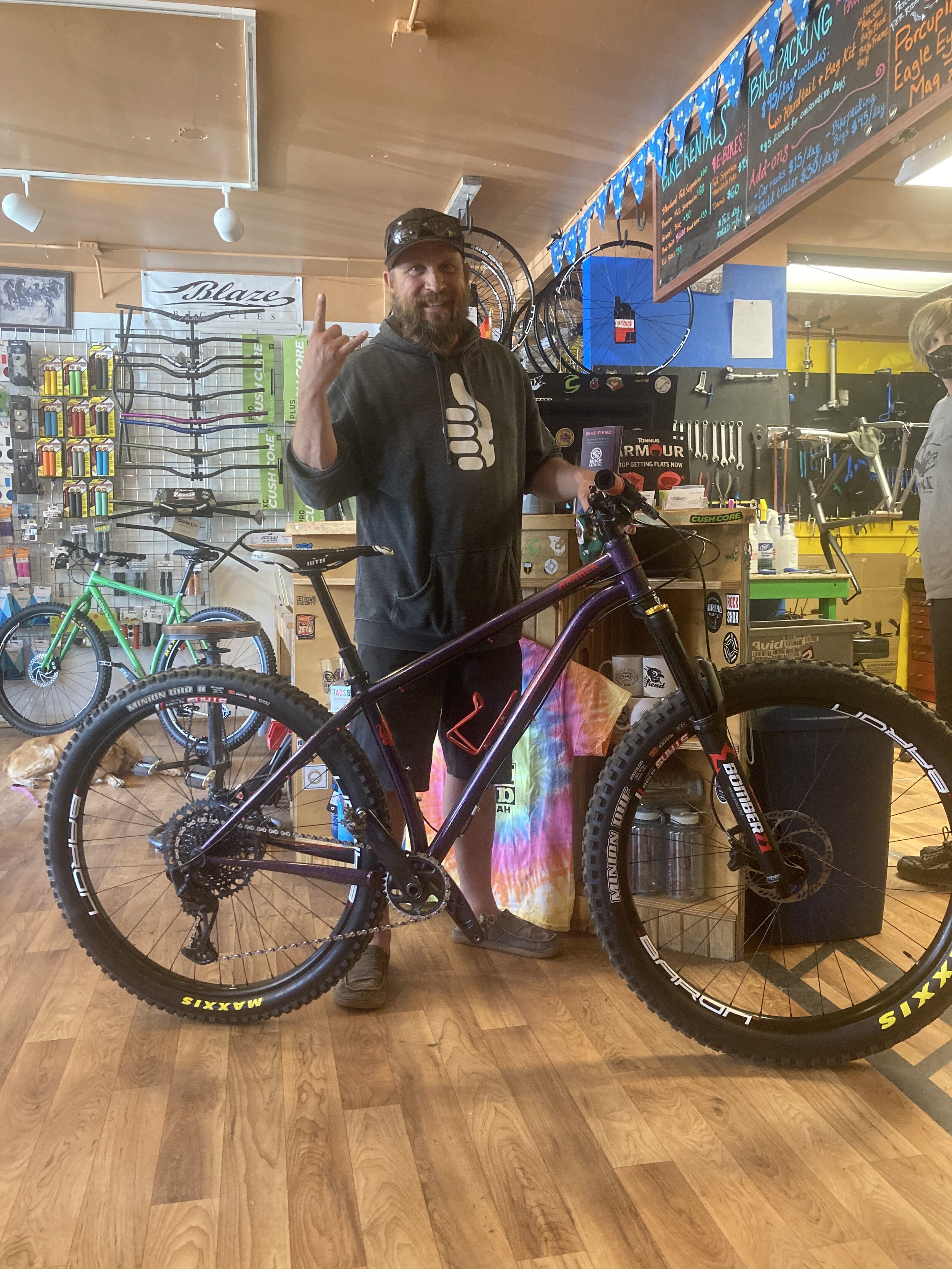 Blaze Titanium Bicycles — Bike Fiend - Bike Shop | Bike Rentals ...